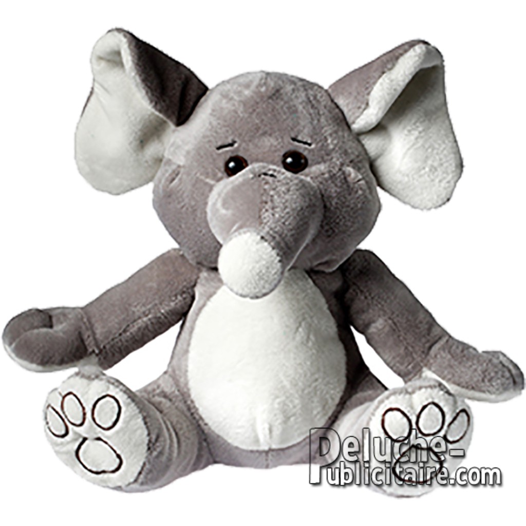 Buy Grey elephant plush 20cm. Personalized Plush Toy.